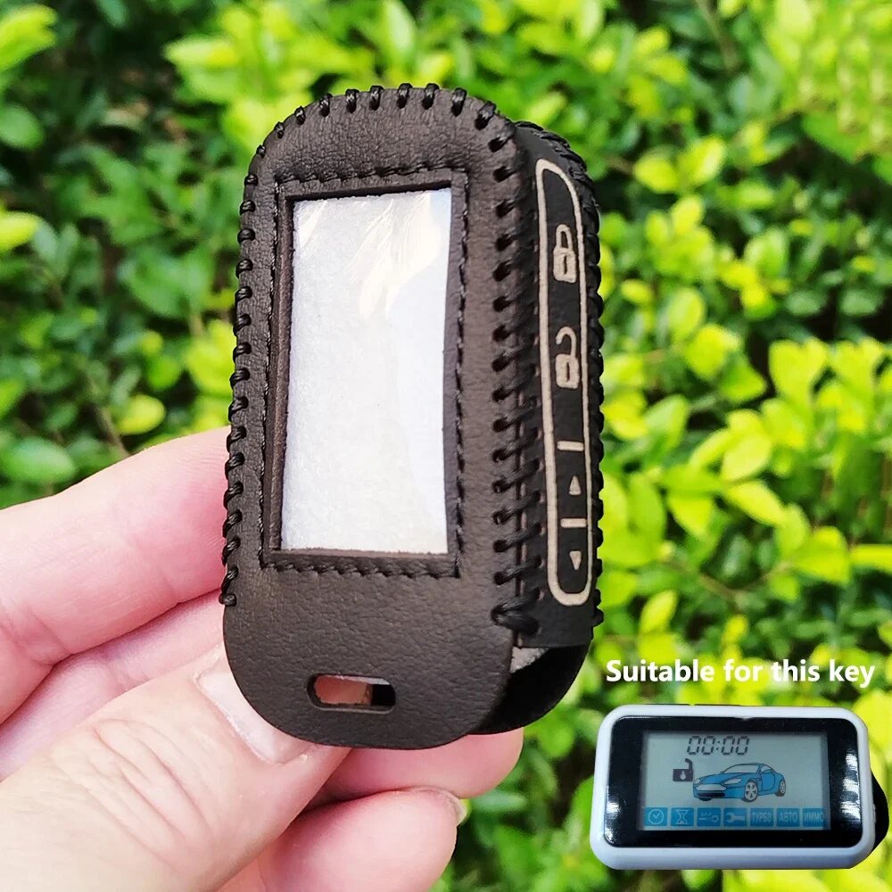Лидер продаж, кожаный чехол для ключей, подходит для Starline E90 E60 E91 E61 E63 E65 E85 Black line