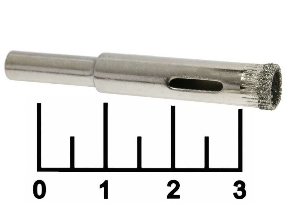 Сверло 8мм алмазное по стеклу и керамике (1935827)