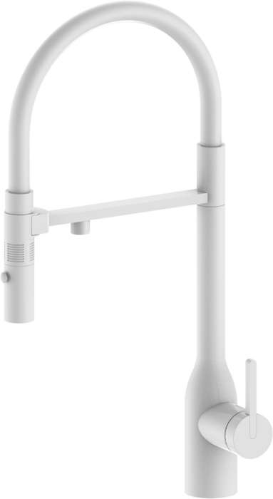 Смеситель для кухни Paulmark Magneto One Ma213188-WH белый