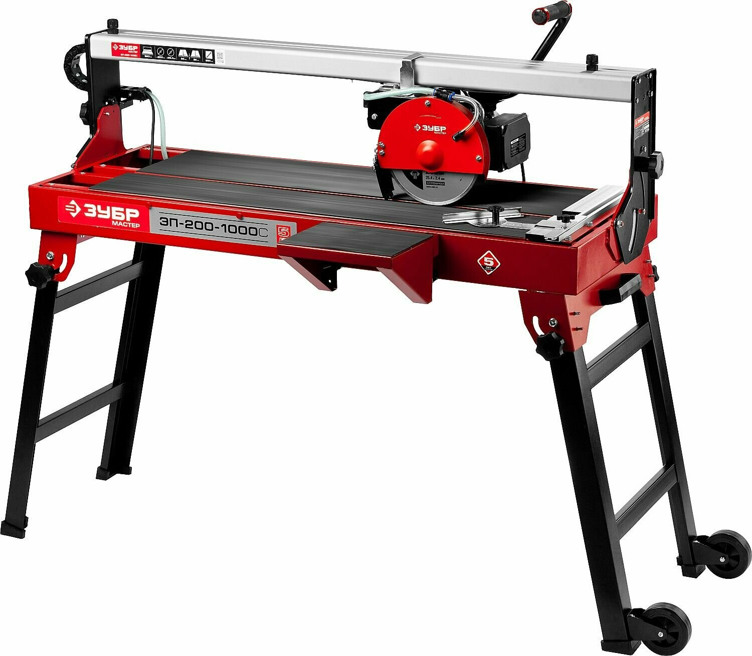 ЗУБР 620 мм, d 200 мм, 800 Вт, электрический плиткорез