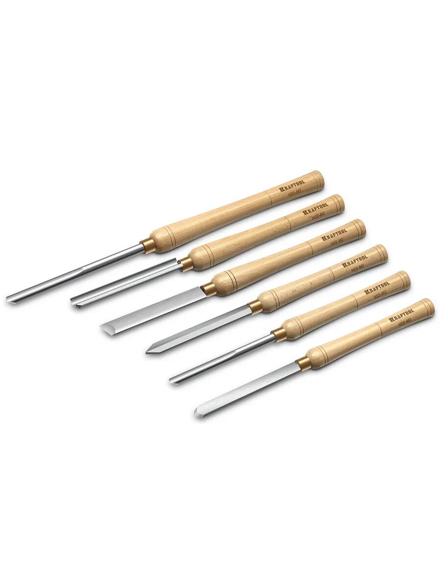 Grand-6 6 предм, набор токарных резцов по дереву