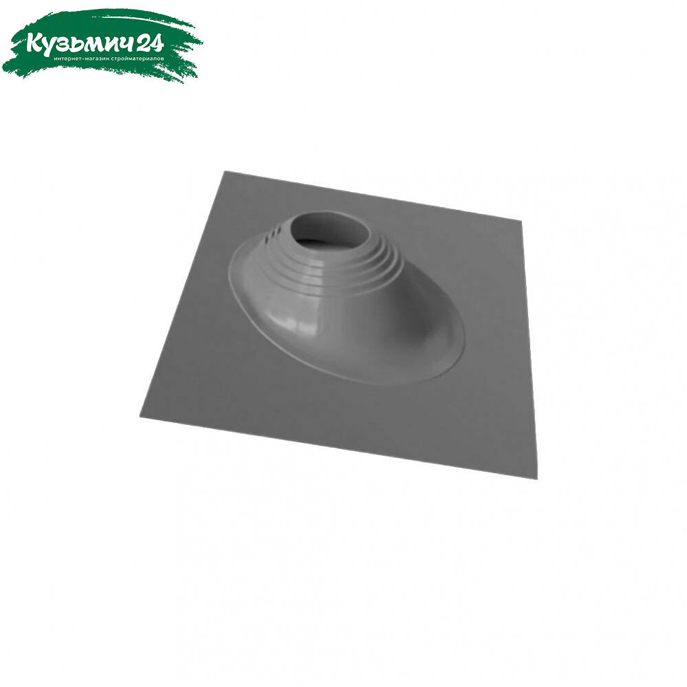 Манжета кровельная Master flash угловая, 180-300 мм, графит, силикон, 1 шт.
