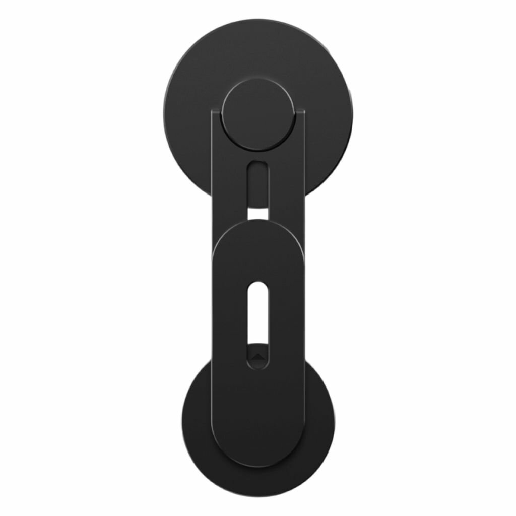 Держатель для телефона, Держатель экрана компьютера, плавающий экран, скрытый автомобильный магнитный держатель мобильного телефона-черный