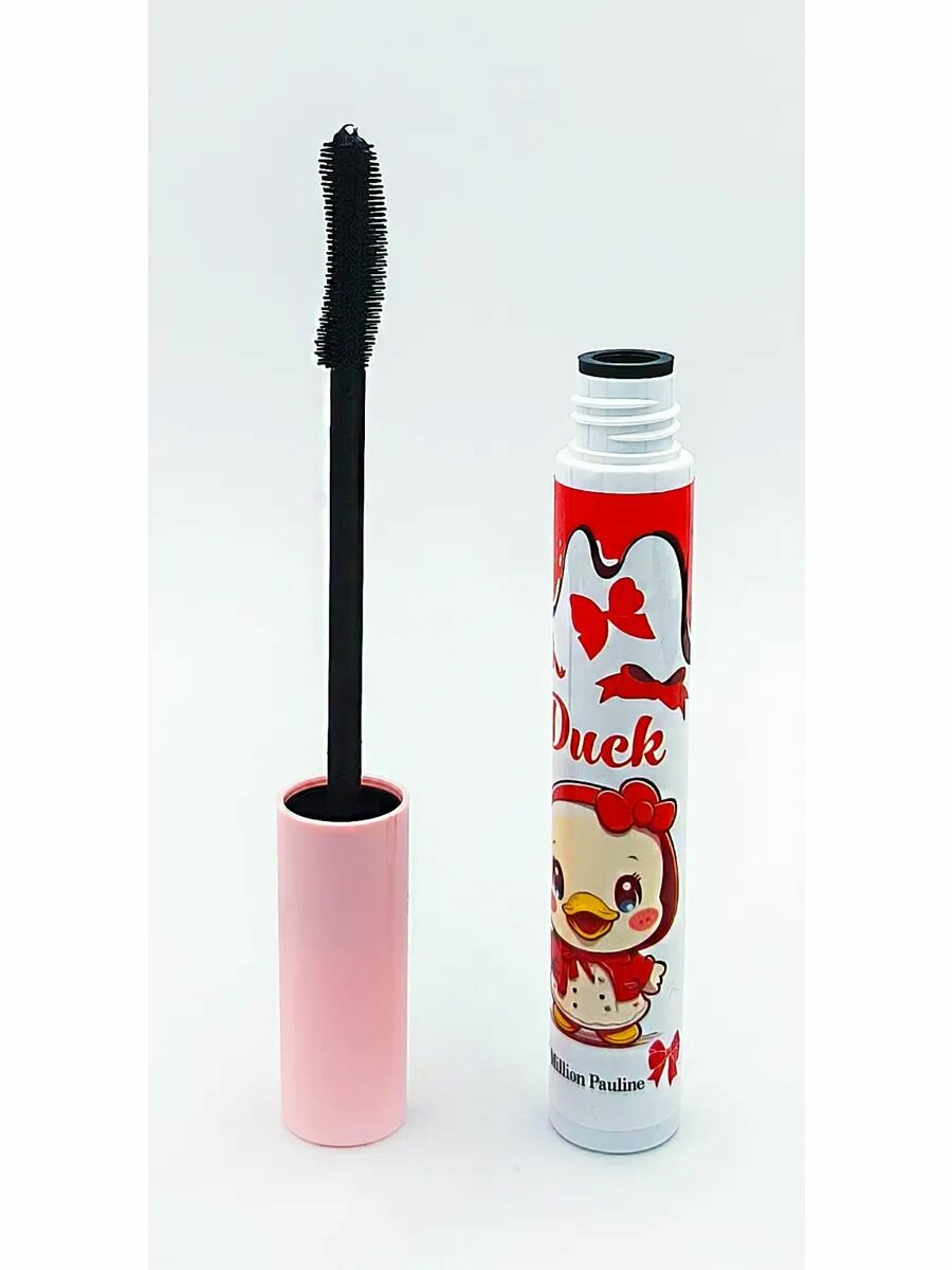 Тушь для ресниц черная, изогнутая кисть Red, 9 мл.