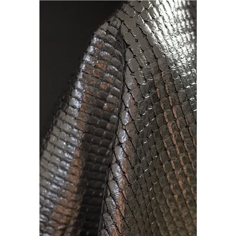 Серебристая парчовая ткань для шитья 50х140 см, Color: silvery