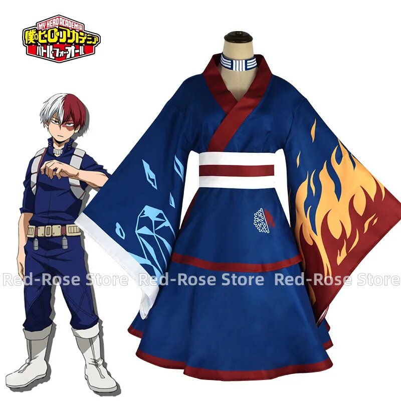 Косплей платье Todoroki Shoto XL