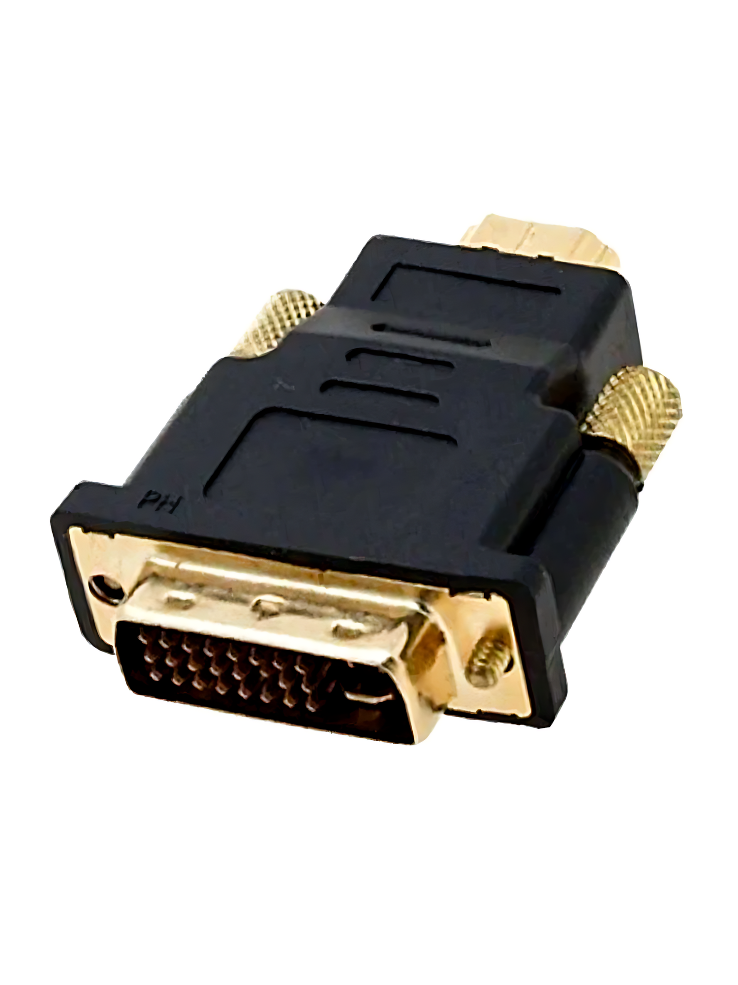 Переходник DVI-D dual link (выход) на HDMI (выход), черный, для монитора