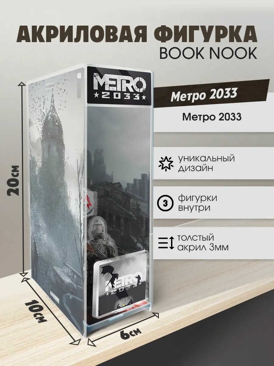 Акриловые фигурки набор Метро 2033 игра METRO
