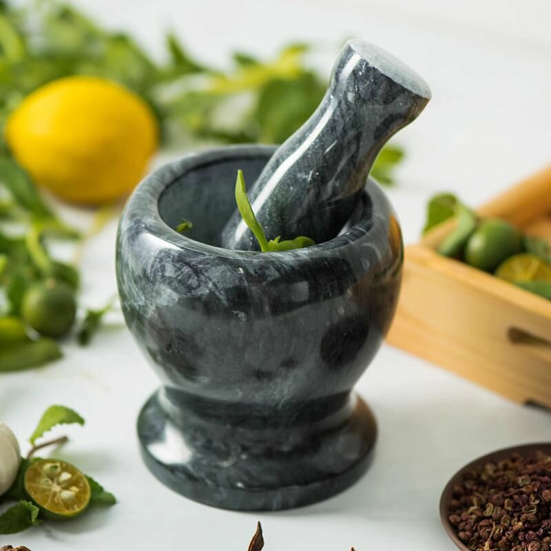 Ступка с пестиком, Керамика