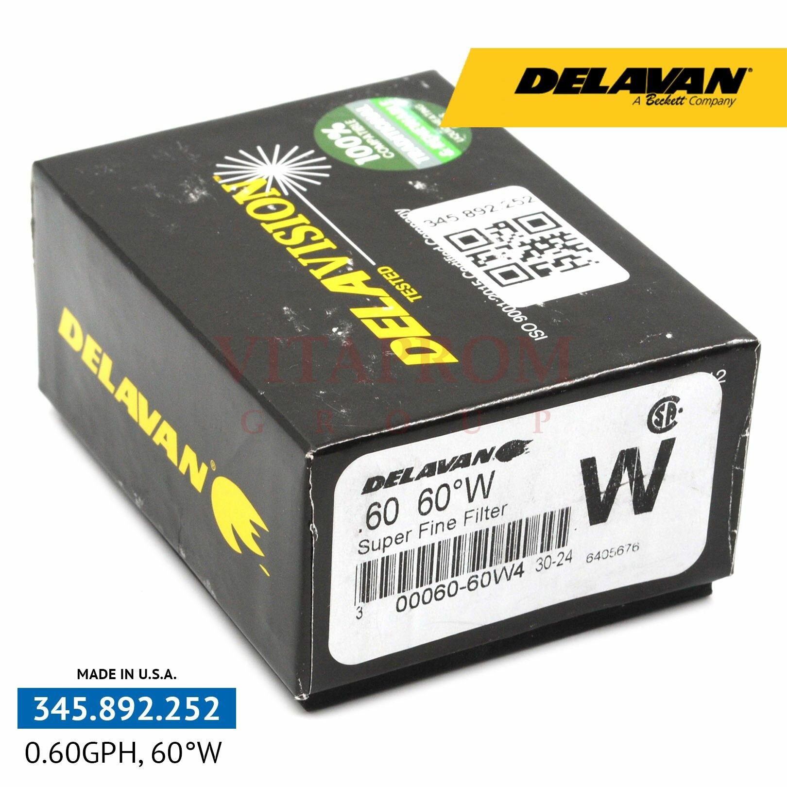 Форсунка Delavan 0.60GPH, 60W — фото 1