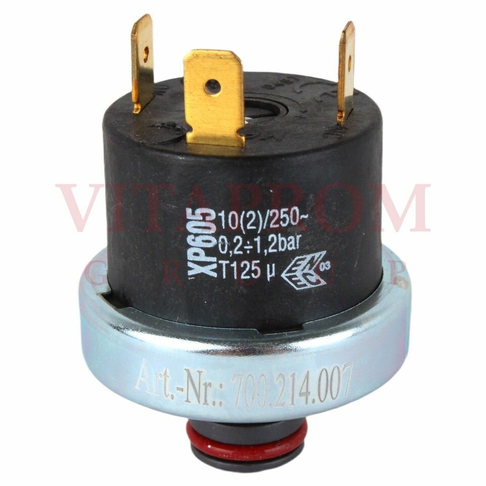 Датчик-реле давления Ma-Ter XP-605 (0,2 - 1,2 bar) тип 070, XPZPAM52.005