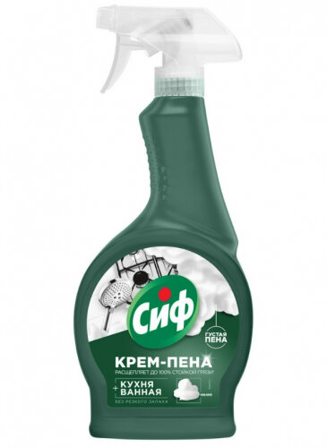 Крем-пена чистящий Cif СИФ Универсальный, 500 мл, спрей