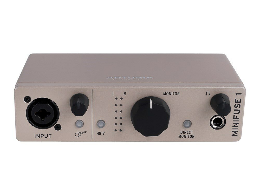 Arturia MiniFuse 1 Champagne Аудиоинтерфейс