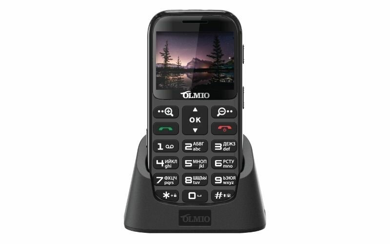 Мобильный телефон OLMIO C37 (черный)