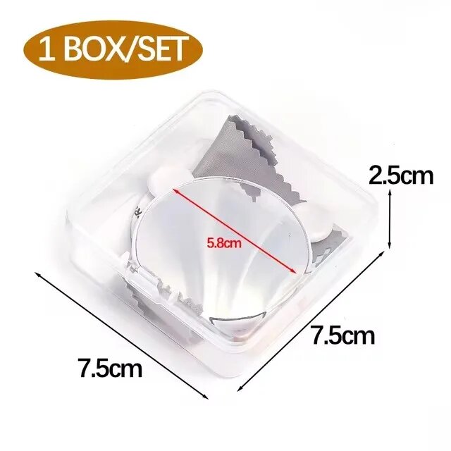 Магнитное зеркало для селфи Magsafe, зеркало для смартфона, зеркало для селфи, видео, видеоблог, магнитные зеркала для IPhone 15 Pro Max Plus XR белый