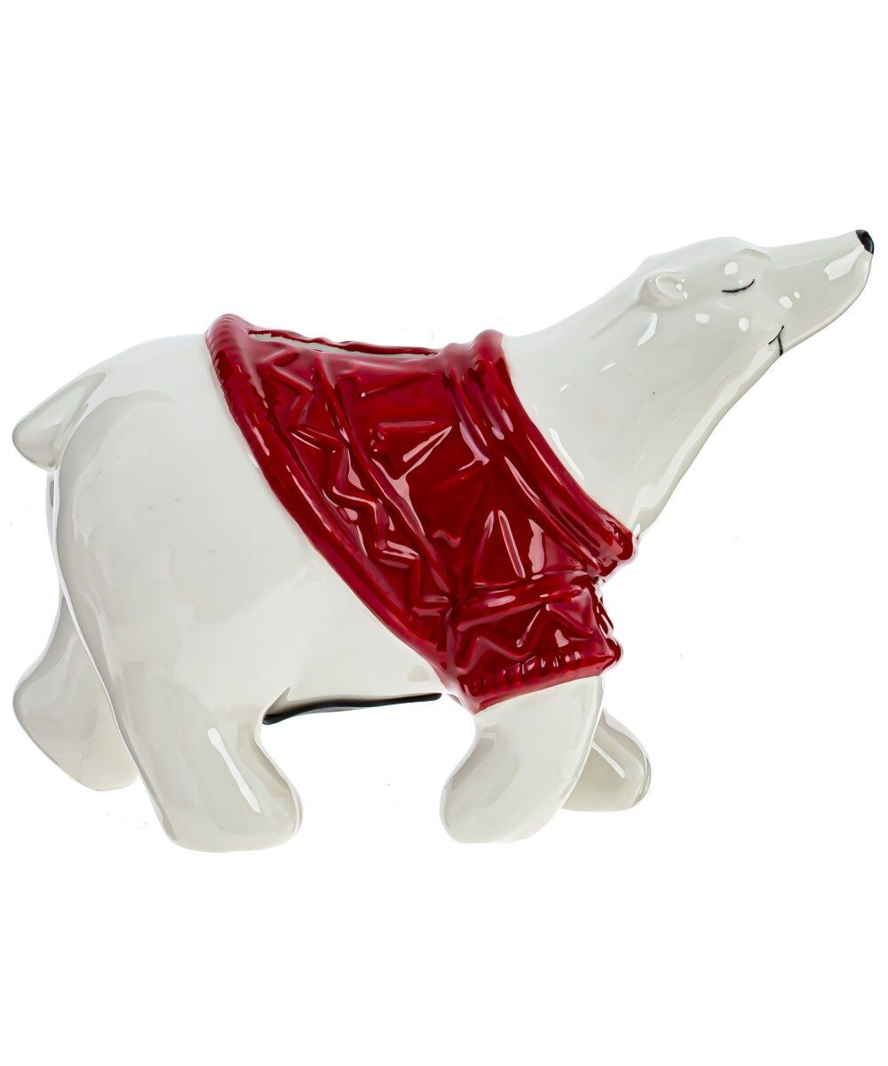 Копилка "Белый Медведь мечтатель", L18 W8 H12,5 см