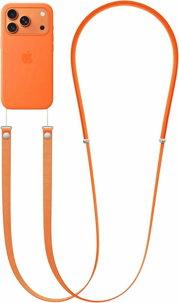 Ремень-браслет Apple Crossbody Strap для ношения iPhone через плечо совместим с чехлами Apple , В комплект поставки не входит чехол для мобильного телефона