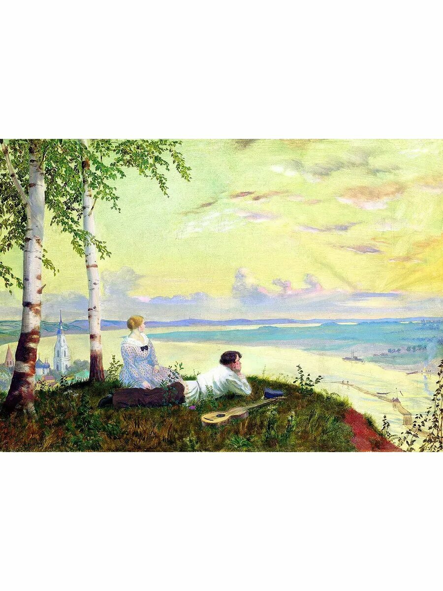 Постер На Волге Кустодиев — фото 1