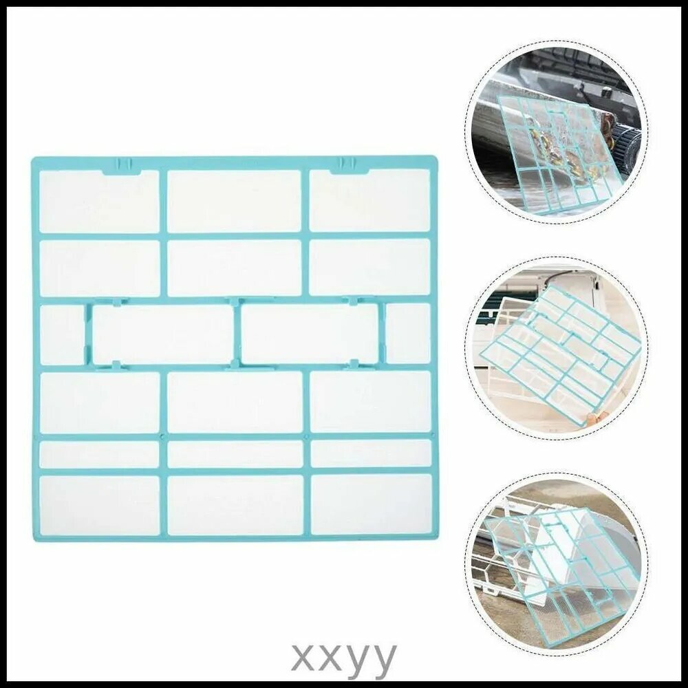 Сменный Пластиковый Фильтр Для Оконных Кондиционеров 1 И 1.5 Л. с, Моющийся, 2 ШтПопулярен осенью