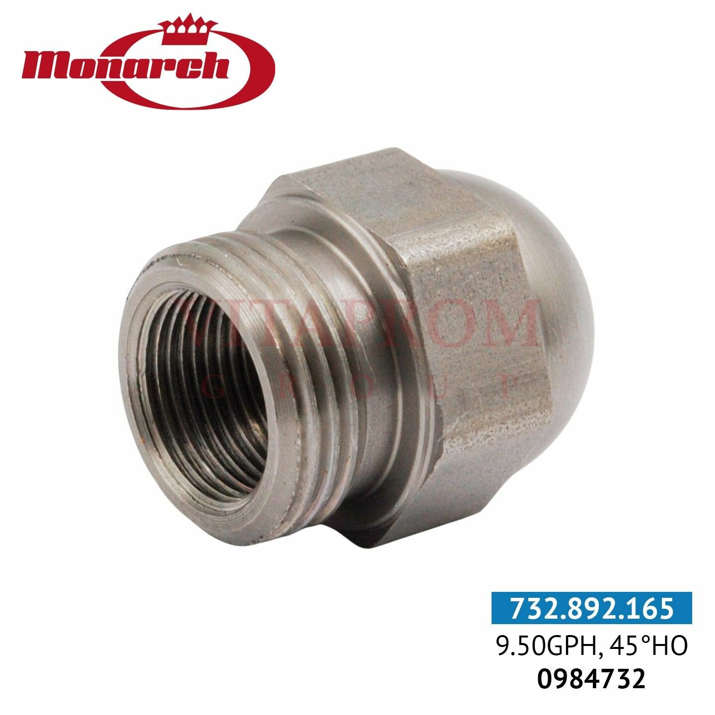 Форсунка Monarch 9.50GPH, 45HO, 0984732