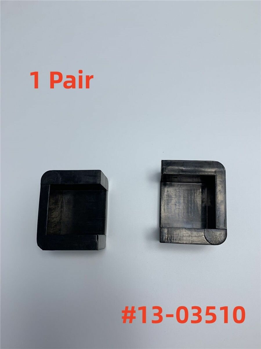 Комплект из 2 резиновых бамперов капота для peterbilt 330357377379385 #13-03510