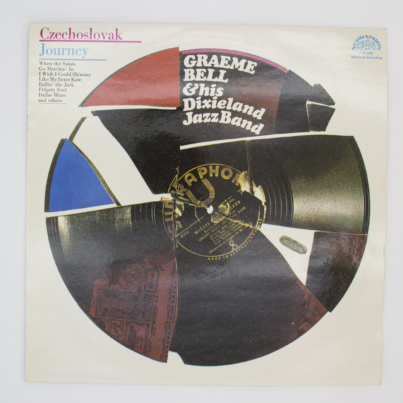 Виниловая пластинка Graeme Bell & His Dixieland Jazz Band - Czechoslovak Journey Чехословацкое путешествие
