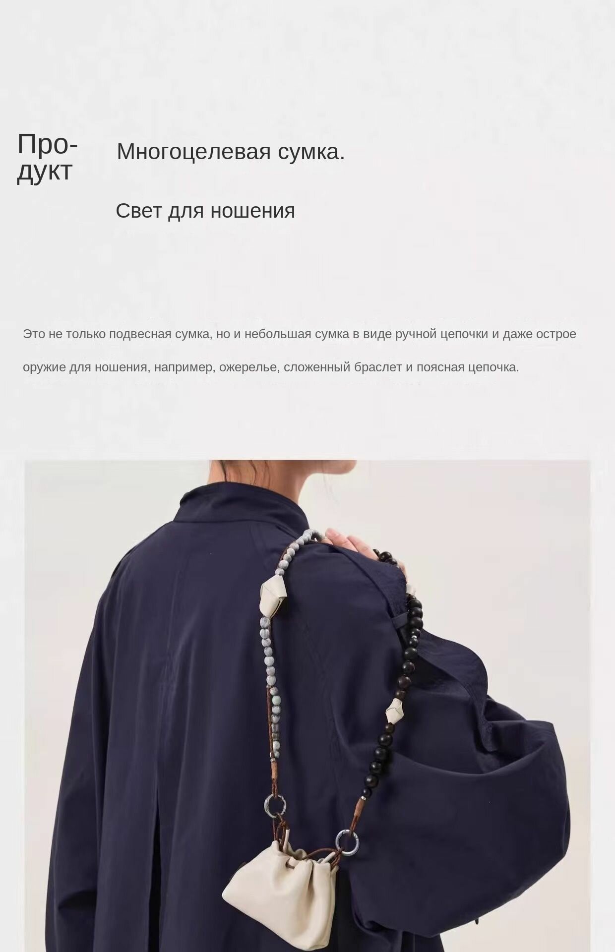 Колье, ракушка, золотой — фото 1