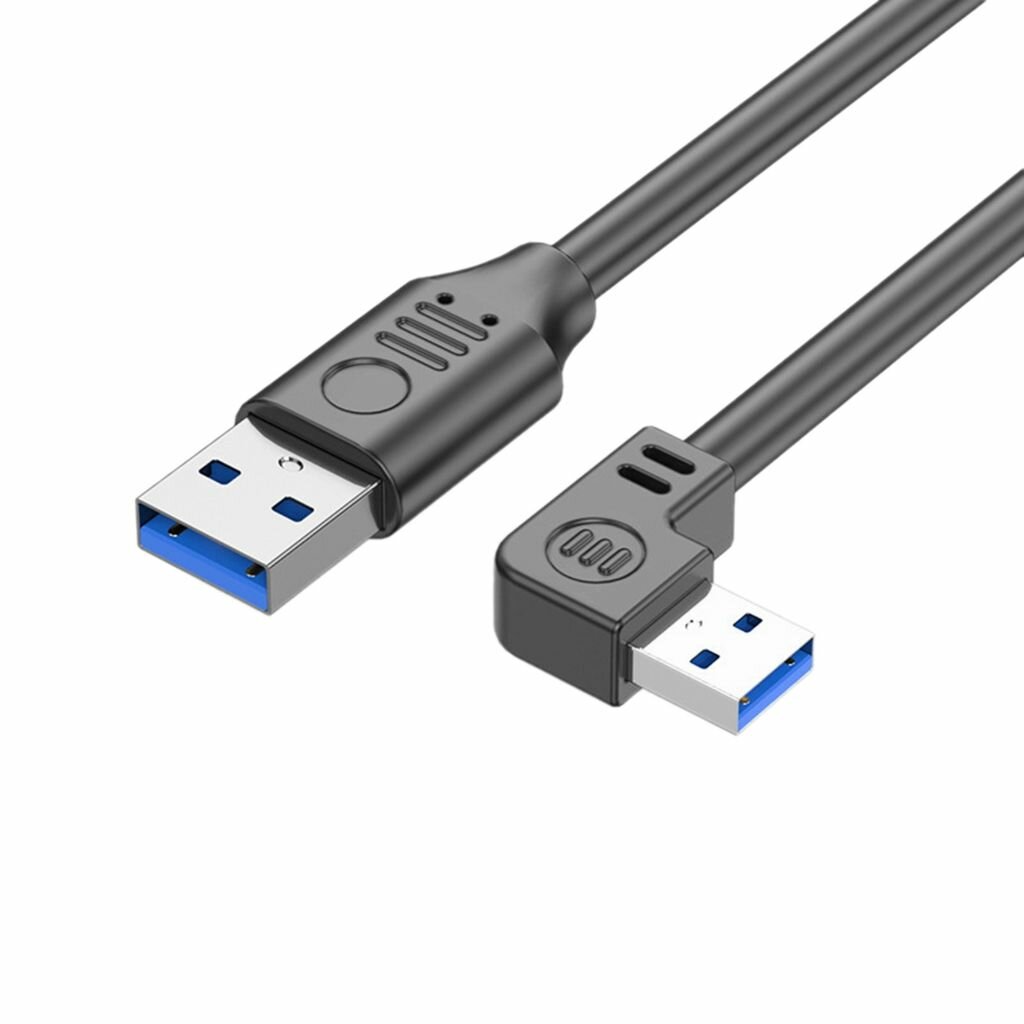 Провод USB A-Male поддерживает ток 2A и скорость передачи данных 5 Гбит / с