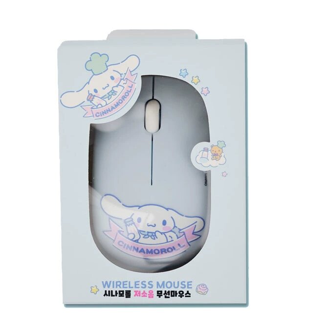 Беспроводная мышь Hello Kitty Kuromi для настольного компьютера, планшета, ноутбука, с длинными ушками, мультяшная,