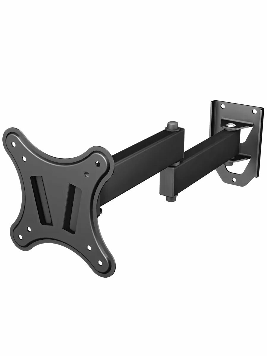 Кронштейн для ТВ Настенный, Наклонно-Поворотный, Hi HTN-2904B 17"-29"/43см - 74см, черый