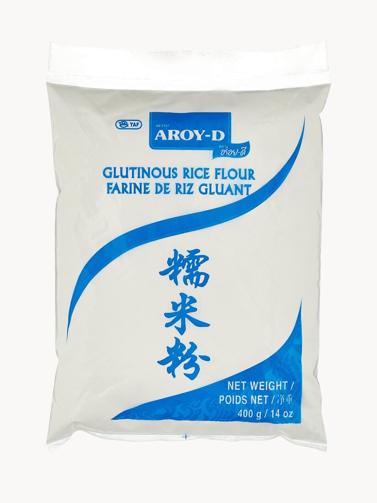 Клейкая рисовая мука AROY-D 400 г, пл. упак.