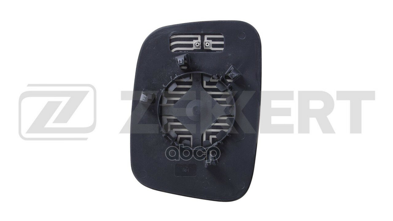 Зеркальный элемент правый выпуклый с подогревом VW Caddy III IV 04- Multivan V 03- Transporter V Zekkert арт. sp-1019