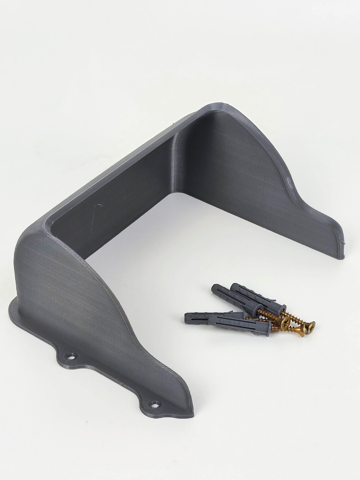 Защитный козырек для розетки (выключателя) серебристый136мм .