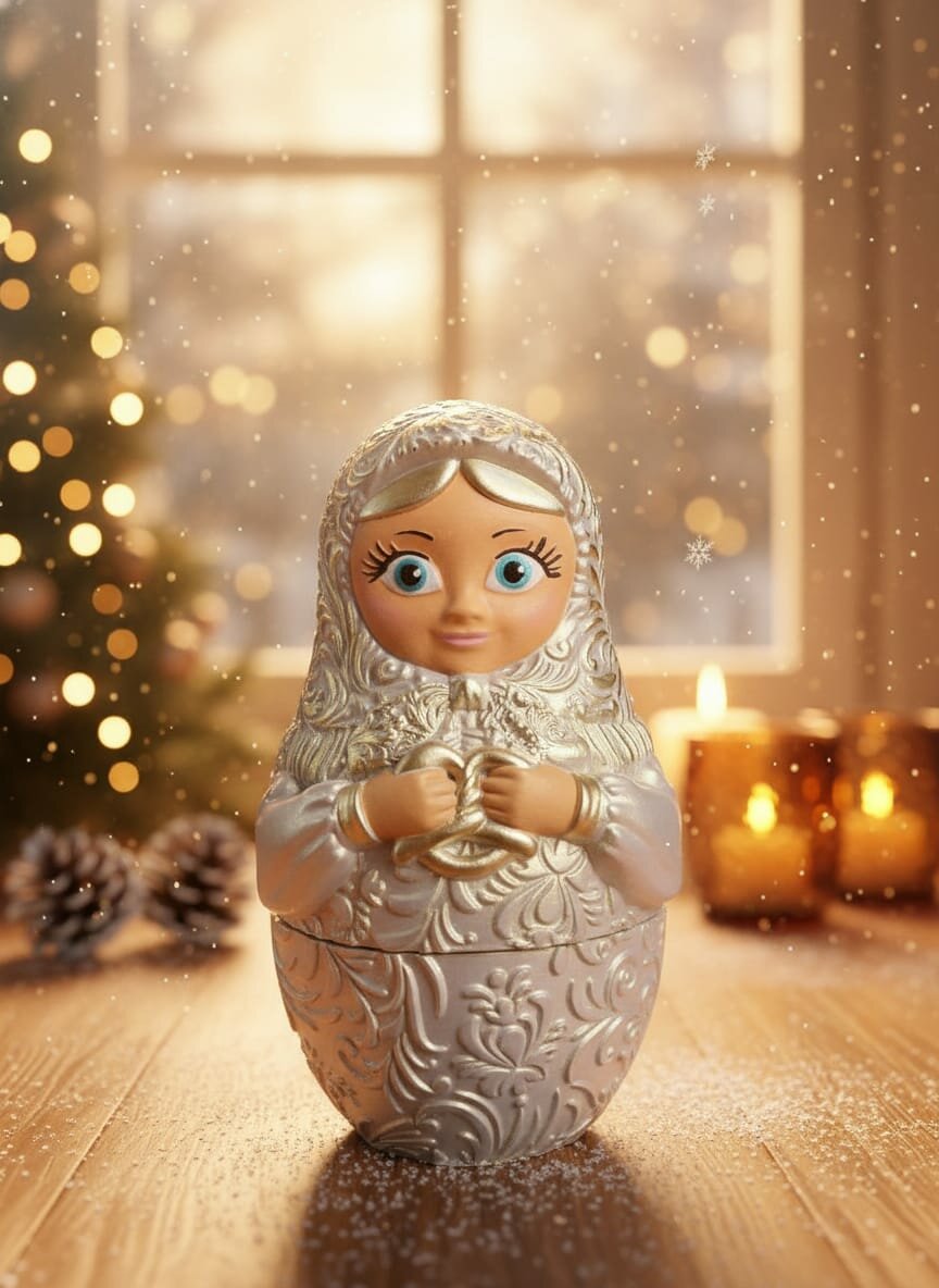 Свеча ароматическая матрешка