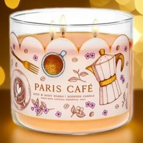 Свеча ароматическая "Paris Cafe", 9 см х 10 см, 1 шт