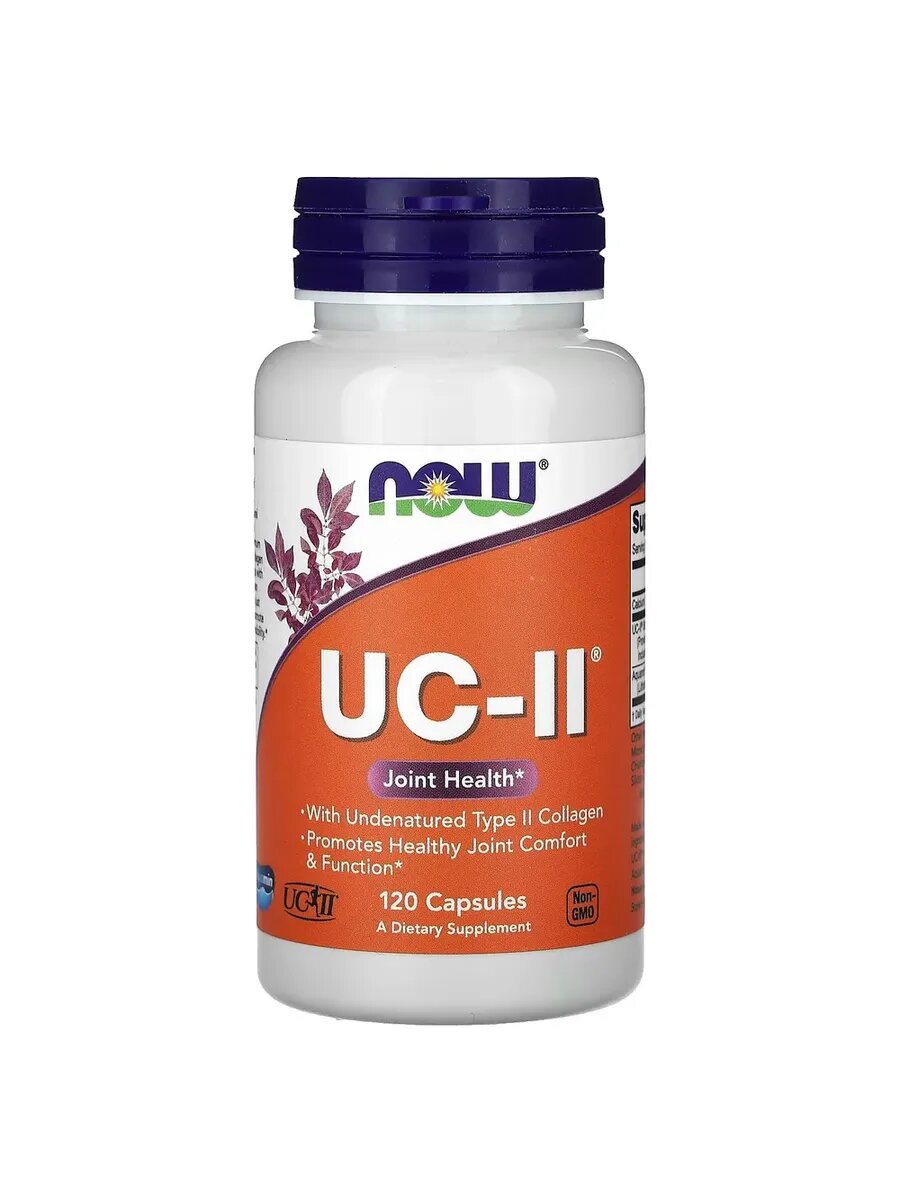 Коллаген UC-II TYPE II COLLAGEN 40 MG 120 VCAPS