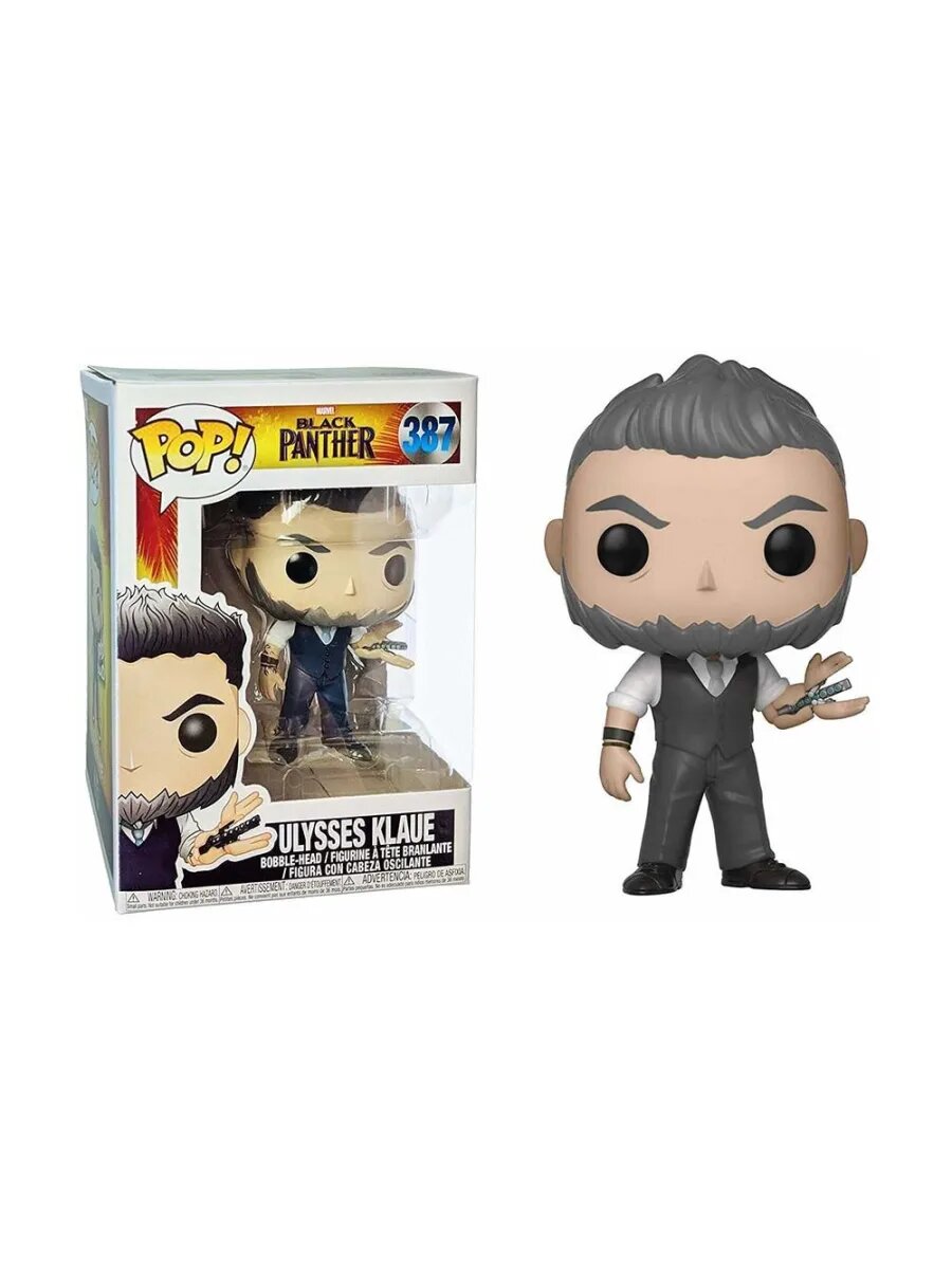 Фигурка Funko POP! Bobble: Marvel: Black Panther: Ulysses Klaue 33154