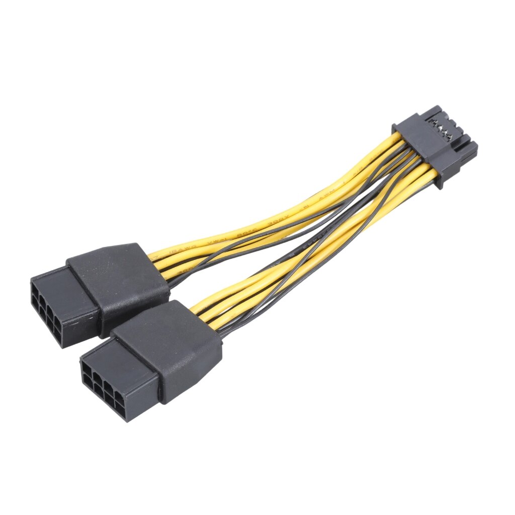Адаптерный кабель питания Double 8Pin 6+2PIN to 12+4Pin для материнских плат 4070