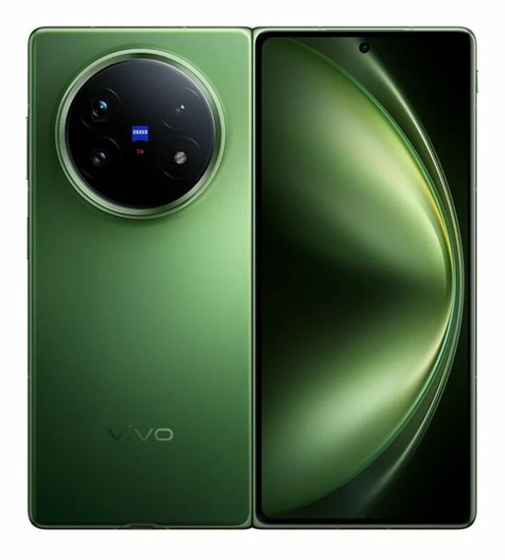 Смартфон Vivo X Fold 5, 16ГБ/512ГБ, два дисплея, 120Гц, NFC, Android 16, Green, CN