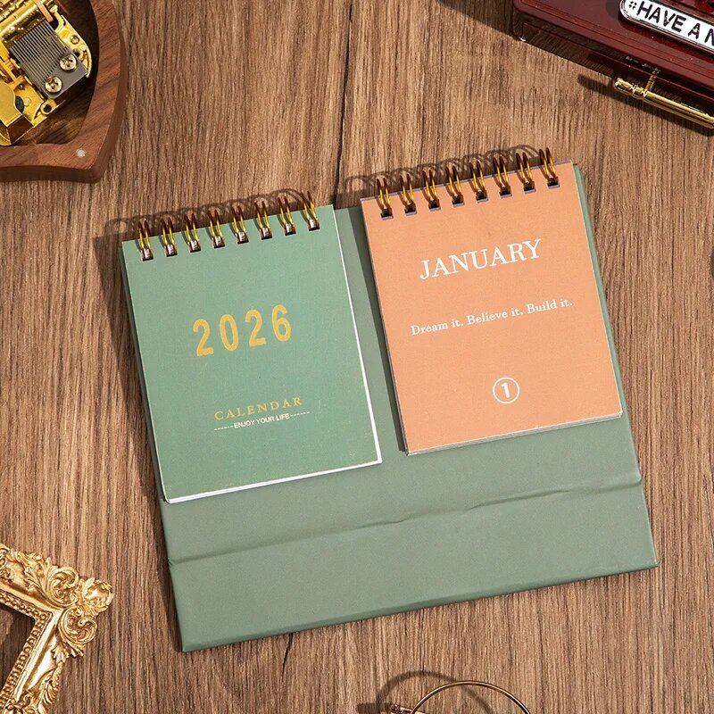 Настольный Календарь На 2026 Год С Мотивационными Цитатами, Двусторонний, С Планировщиком, Списком Задач