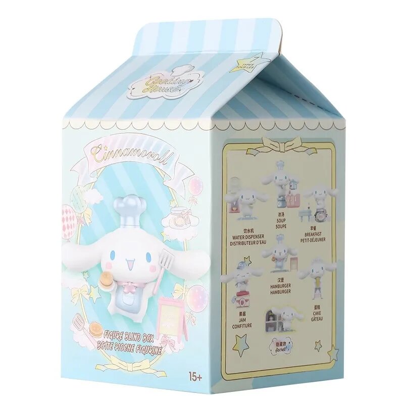 Миниатюрная фигурка Sanrio Cinnamoroll "Кулинарный домик", цвет: Random One