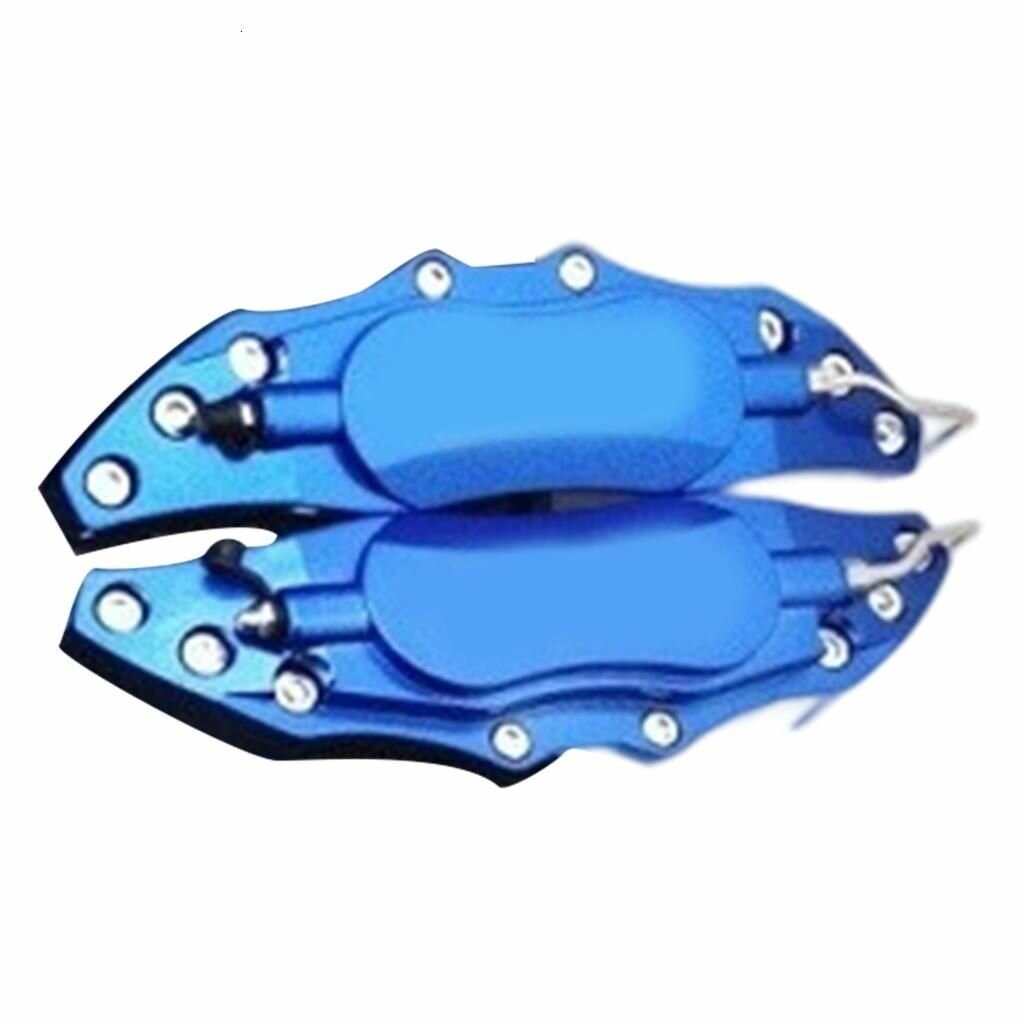 Универсальные алюминиевые накладки на суппорта, Синий