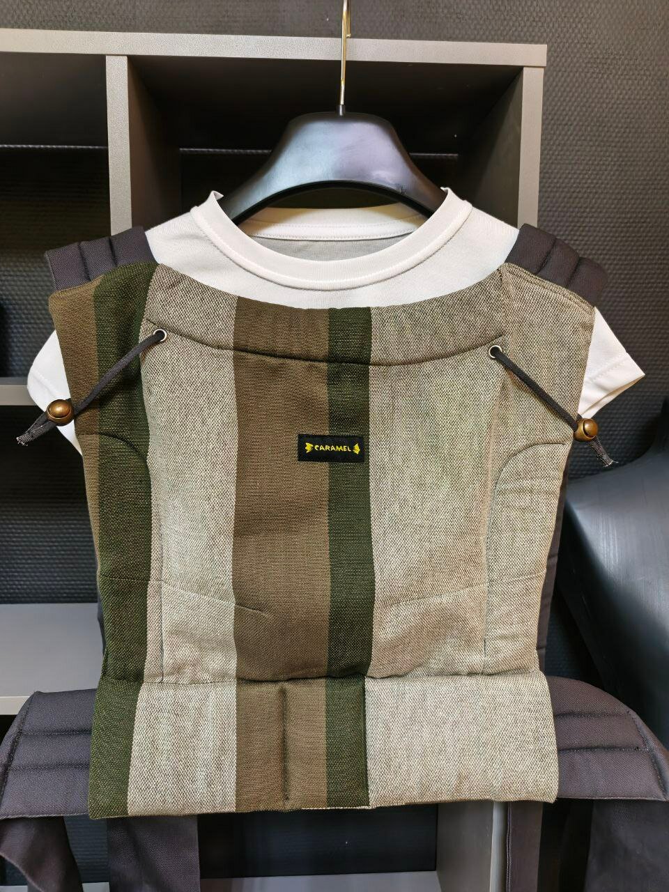 Мини май-слинг 0+ CaramelSling (для новорожденных от 2,5 кг)