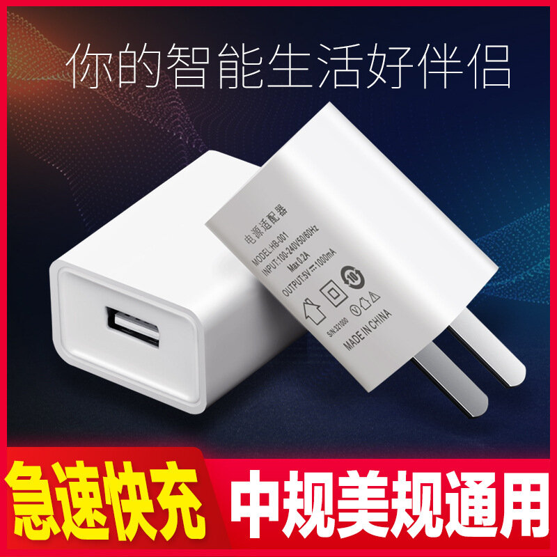 Европейский стандартный блок питания, зарядное устройство американского стандарта 5V1, блок питания для ночного рынка