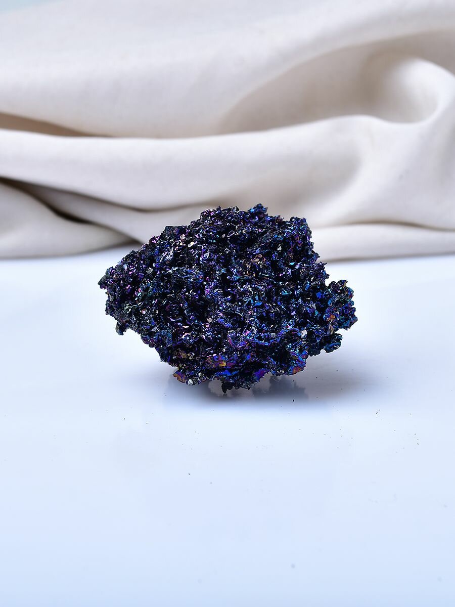 Натуральный камень карбид кремния, необработанный 3-5 см, 1 шт минерал для коллекции, творчества и декора, сырой образец для хобби и рукоделия