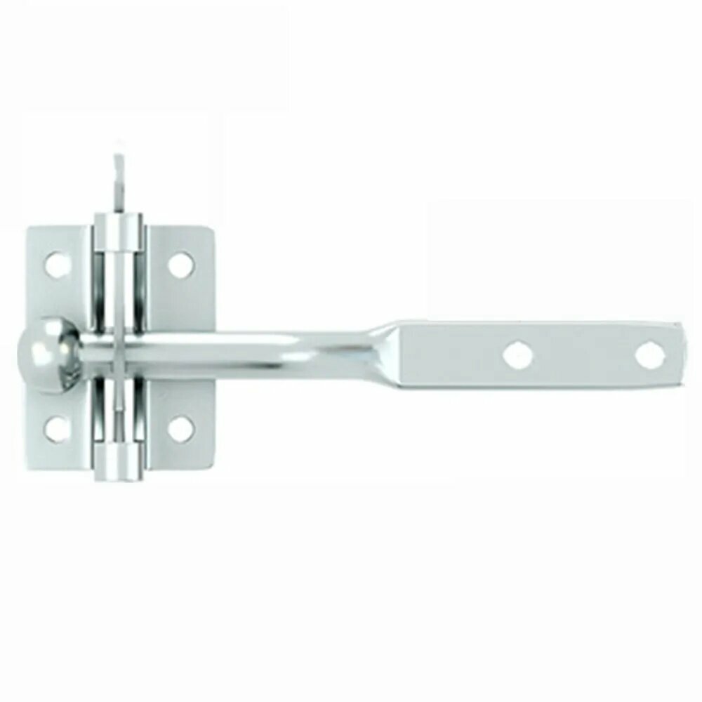 Замок для ворот и дверей, защелка из углеродистой стали, простая установка, универсальная фиксация для забора, деревянных ворот, межкомнатных дверей и окон