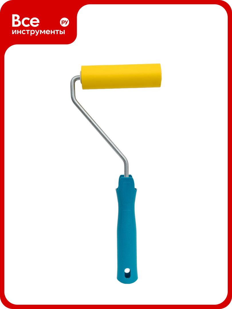 Прижимной валик для прикатки обоев Акор Евро 110 мм 270 15 611 для эффективной прикатки