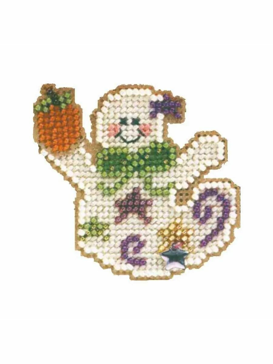 Набор для вышивания "Ghostly Fun" (6.5 x 7.5 см.) / Mill Hill MHAH53