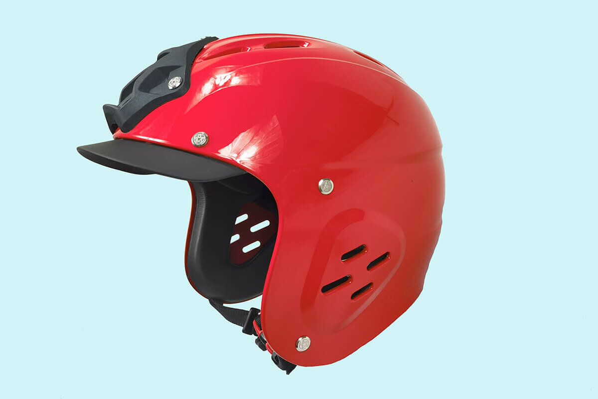 Шлем, каска для сплава rs rocker PRO, размер S/M, красная