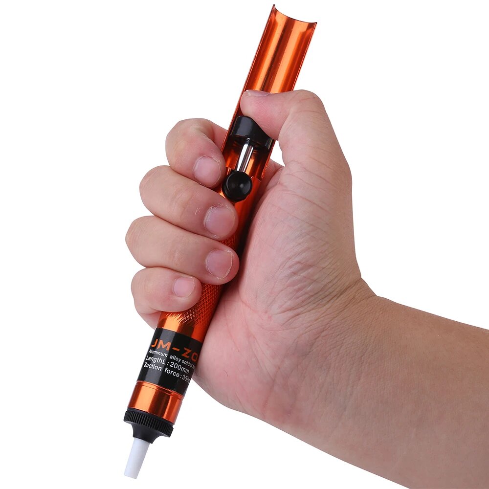JAKEMY прочный алюминиевый демонтажный насос для удаления олова и припоя, вакуумная паяльная станция BGA, набор инструментов для ремонта